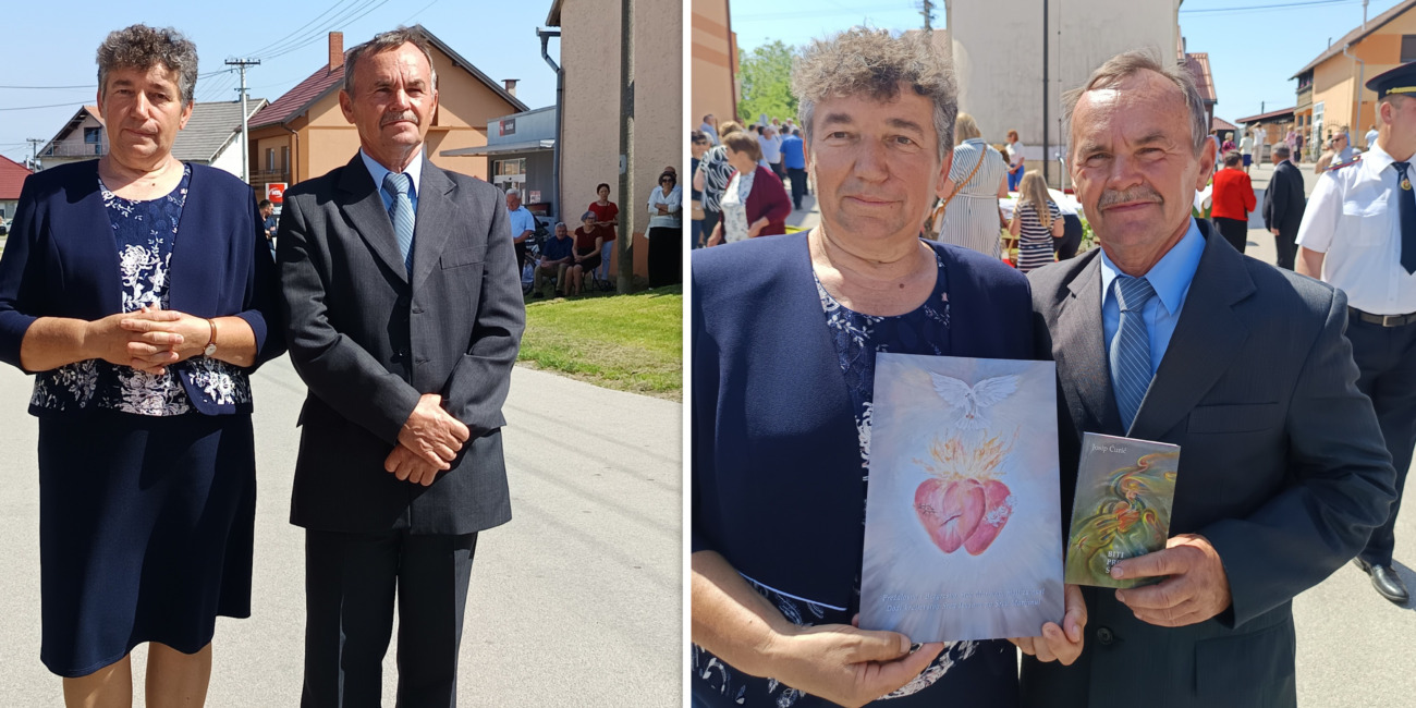 Štefica i Matija Markušić svetom misom proslavili 40 godina braka ...