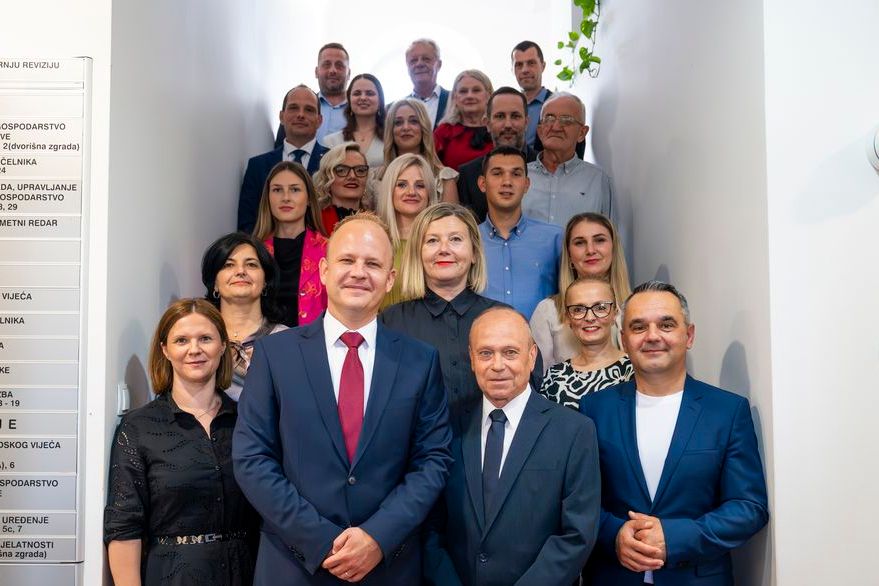 FOTO Ivan Pal predsjednik koprivničkog Gradskog vijeća, Petra Rožmarić ...