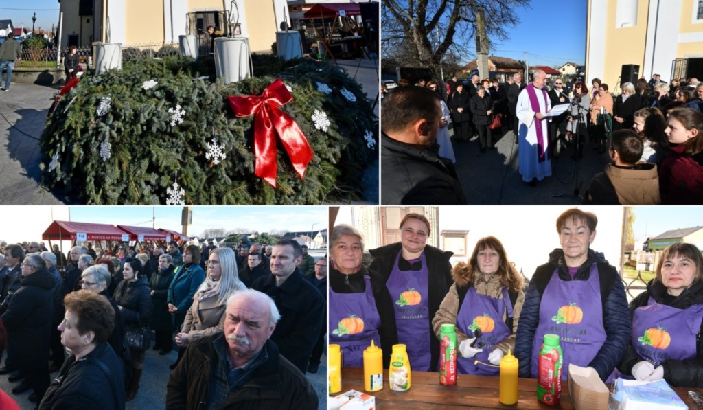 FOTO U Novigradu Podravskom upaljena prva adventska svijeća - Klikaj.hr