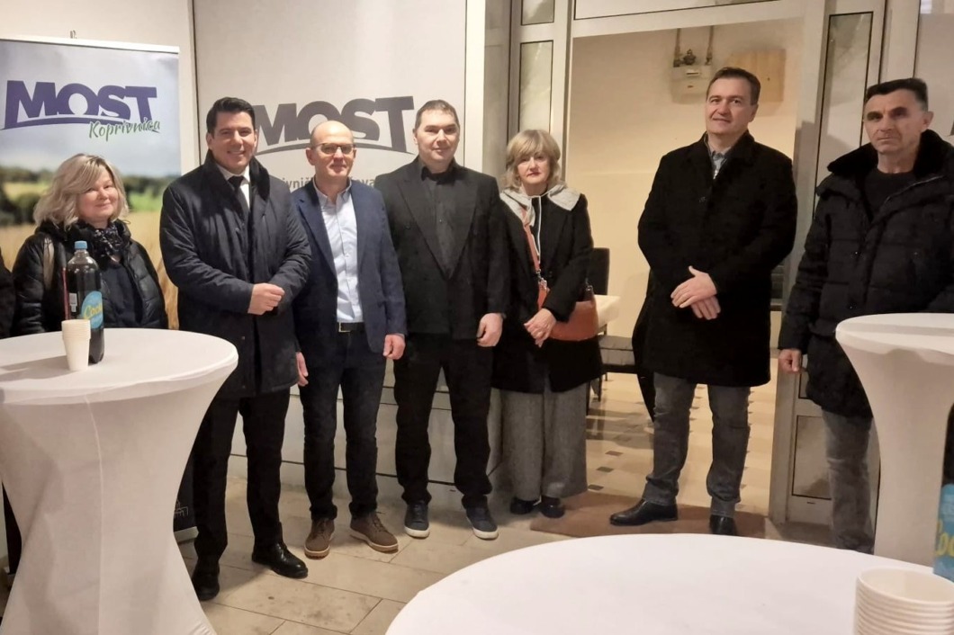 Most otvorio ured u Koprivnici, predsjednik Grmoja: 'Ne gradimo ...