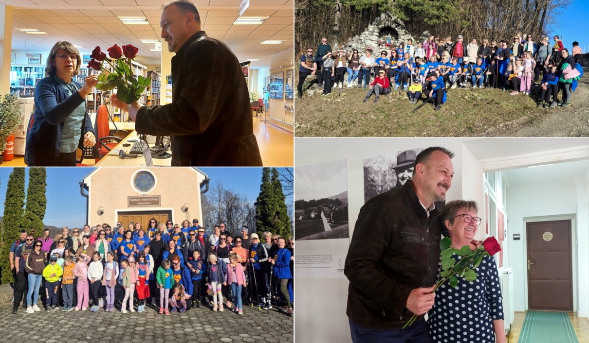 FOTO Grad Novi Marof proslavio Međunarodni dan žena uz ruže i šetnju ...