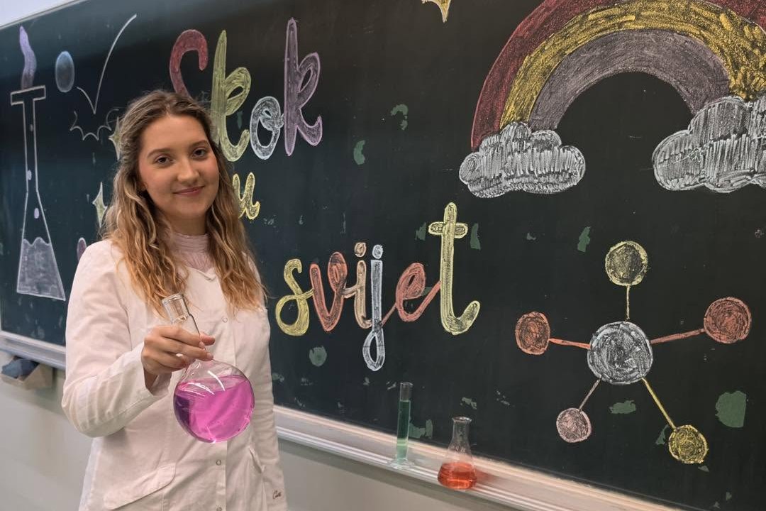 Koprivnička gimnazijalka Nikolina Isabella Marija van Bregt ide na ...